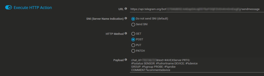 PRTG串接Telegram Bot發送警告 – Neo Insight