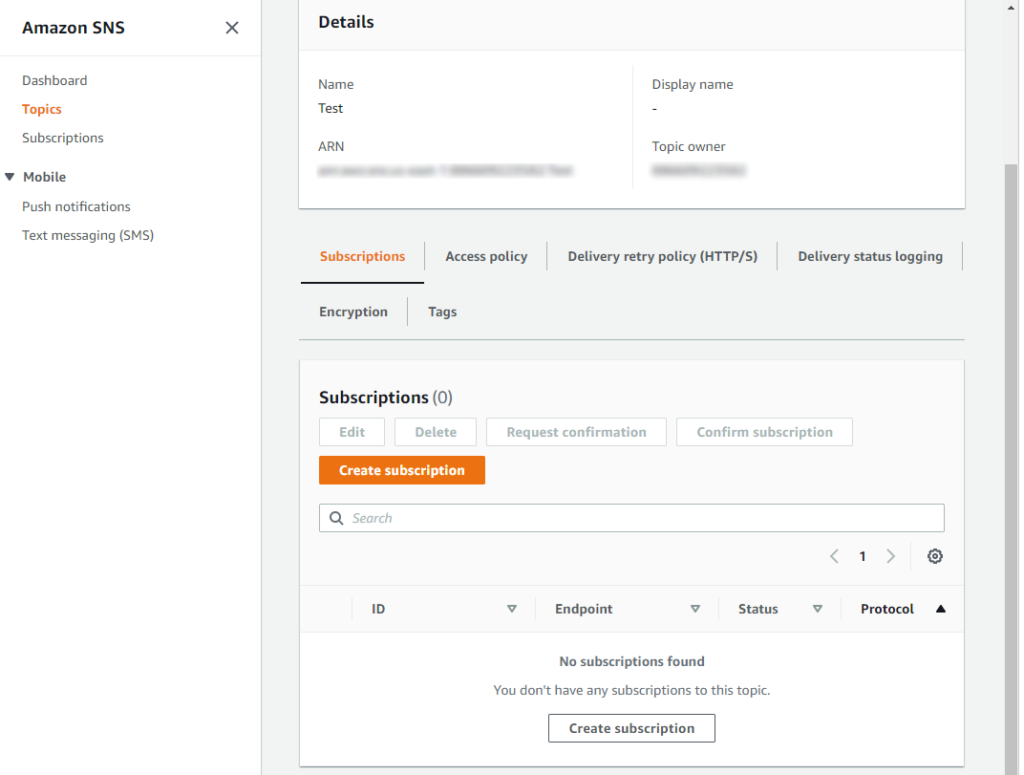 AWS SNS with Telegram Bot – Neo Insight