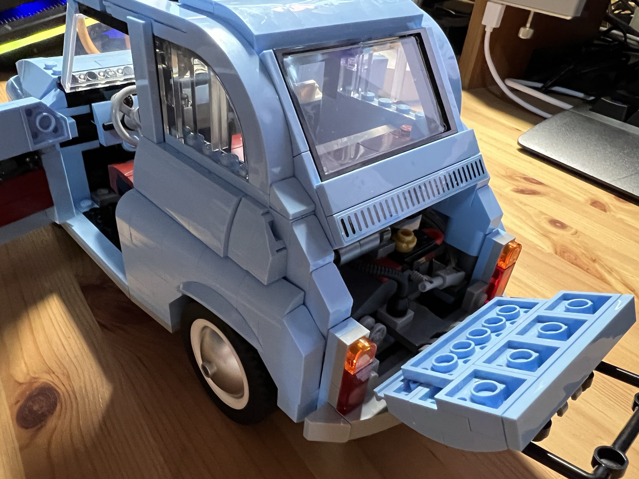 LEGO-77942 FIAT 500 Blue – Neo Insight
