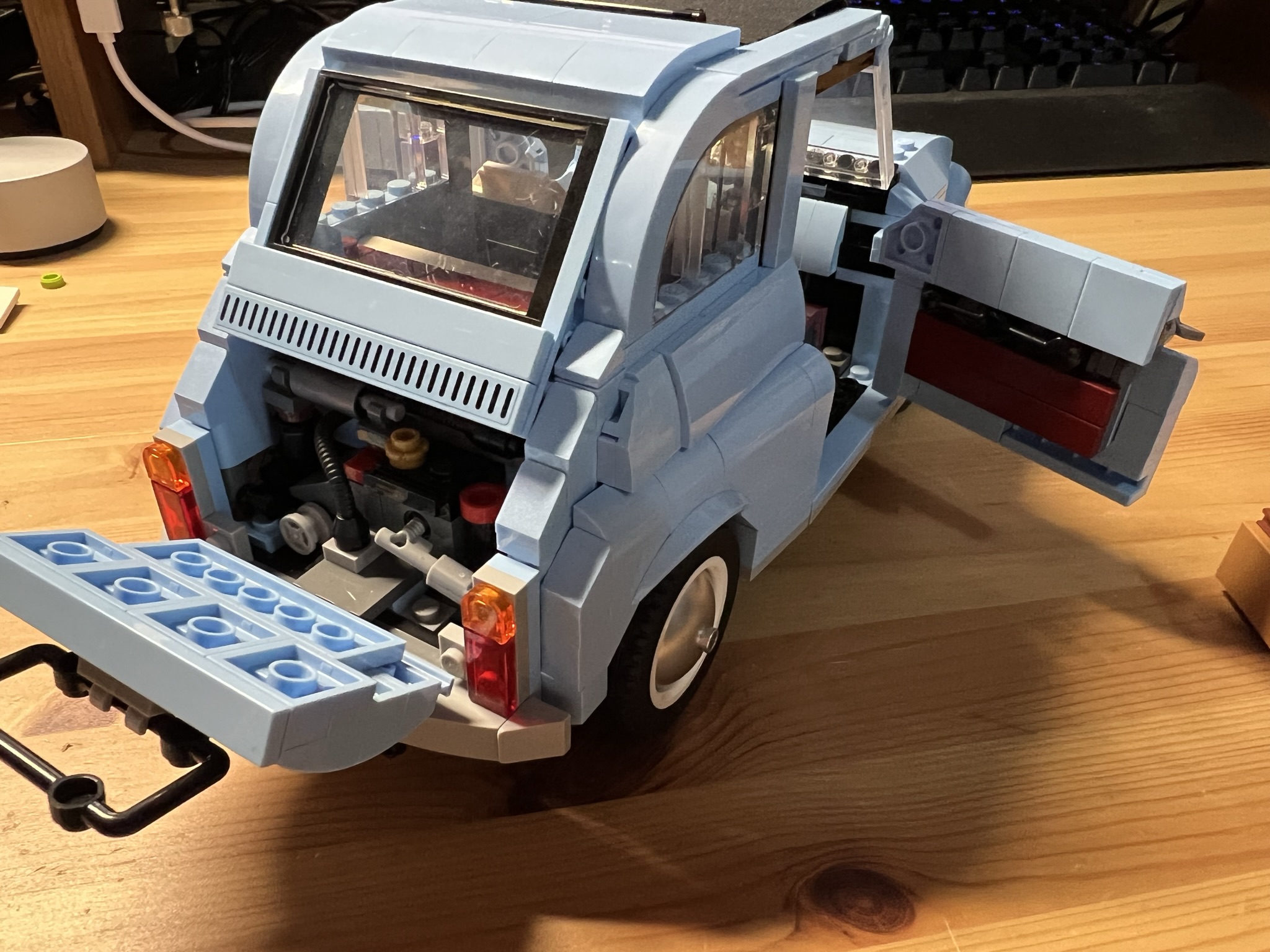 LEGO-77942 FIAT 500 Blue – Neo Insight